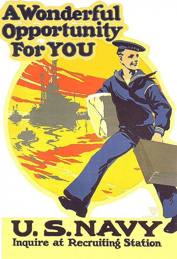 Drawing in Recruits: Posters and Broadsides | The Veteran's Collection