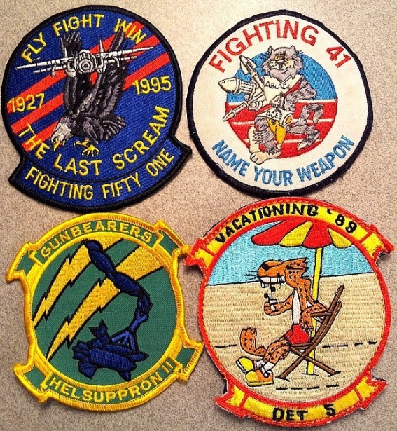 Forecasting Patchy Skies: Sew-on Naval Aviation Heraldry | The Veteran ...